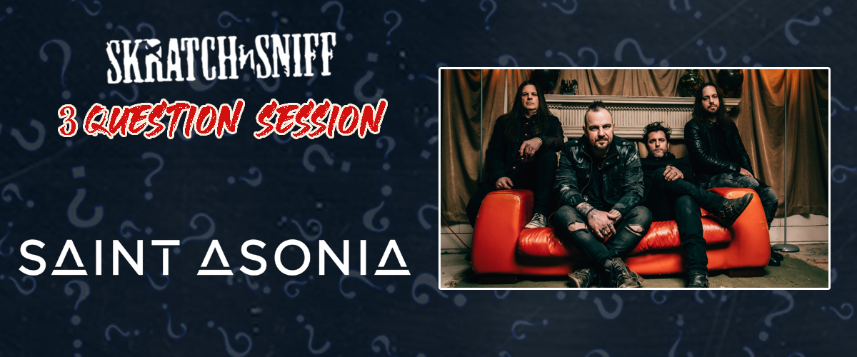 Adam Gontier of Saint Asonia Enters The 3 Question Session - SKRATCH N ...